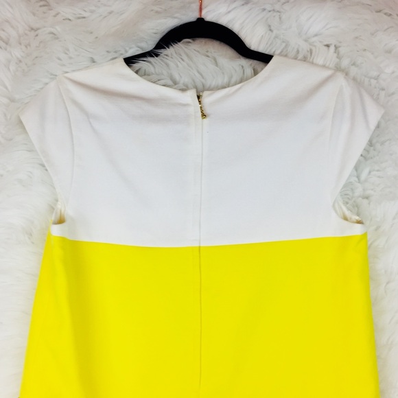 kate spade | Dresses | Kate Spade Yellow Hana Colorblock Shift Dress ...